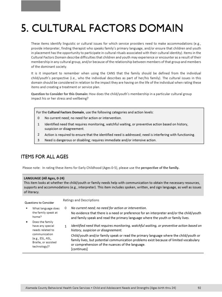 Cultural Factors in Youth Behavioral Health | PDF | Family | Youth