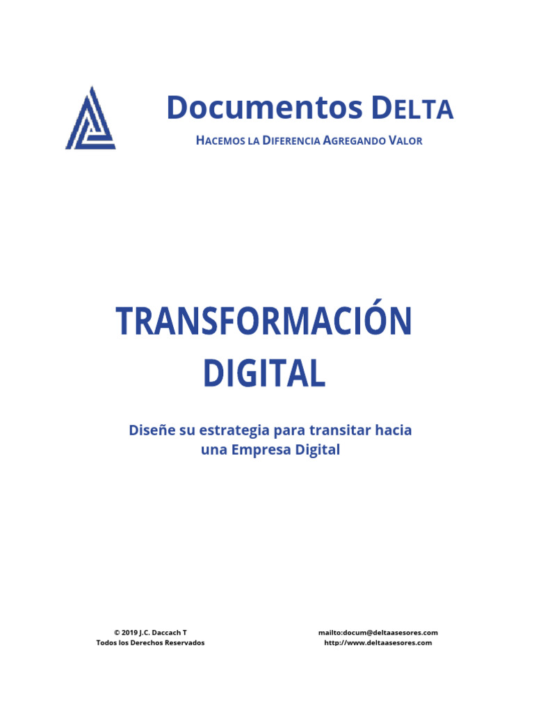 TX Transformaci On Digital | PDF | Business | Modelo de negocio