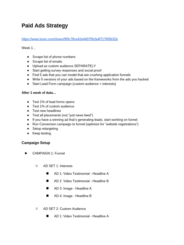 Paid Ads - The Ultimate Guide | PDF
