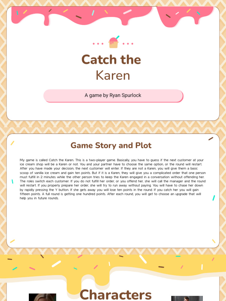 Video Game Design Project - Ryan Spurlock | PDF