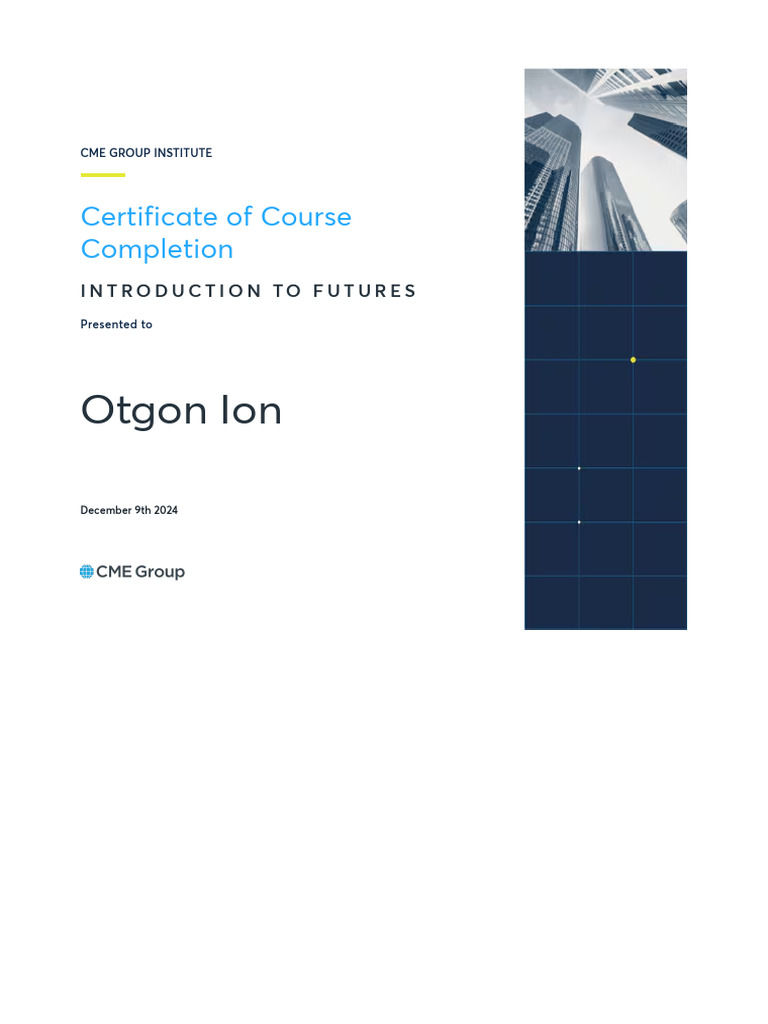 Introduction To Futures | PDF