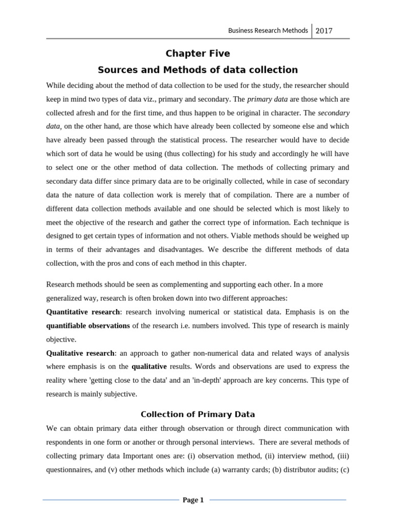 Research Metho | PDF | Experiment | Focus Group