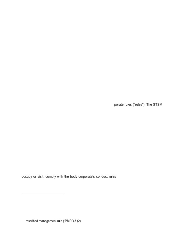 NATURE-AND-SCOPE-OF-BODY-CORPORATE-RULES-Graham-Paddock | PDF ...
