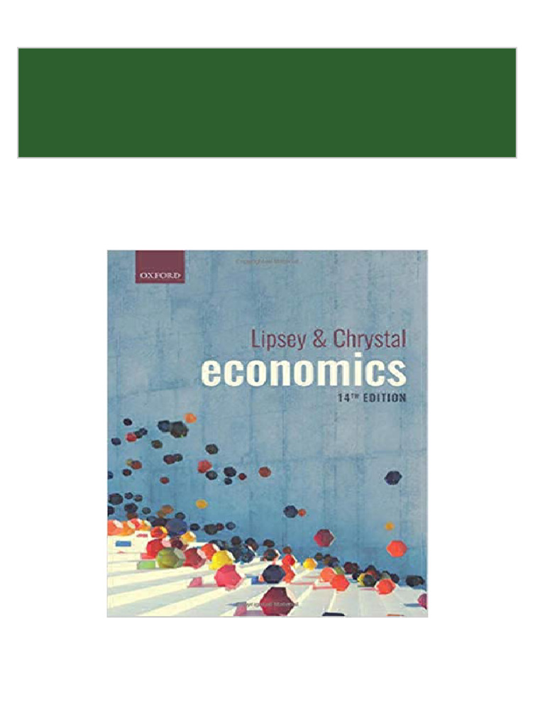 (Ebook PDF) Lipsey and Christo Economics 14th Edition 2024 Scribd Download | PDF ...