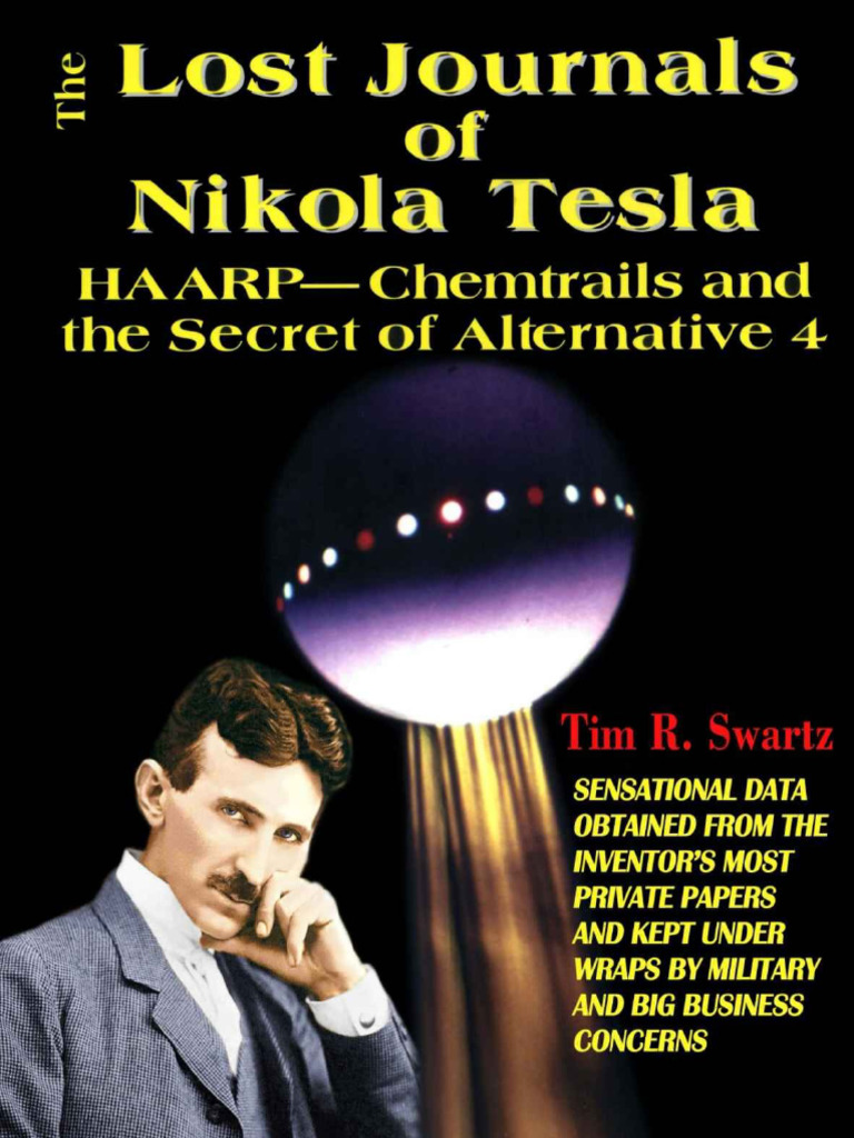Lost Journals of Nikola Tesla | PDF | Nikola Tesla | Thomas Edison