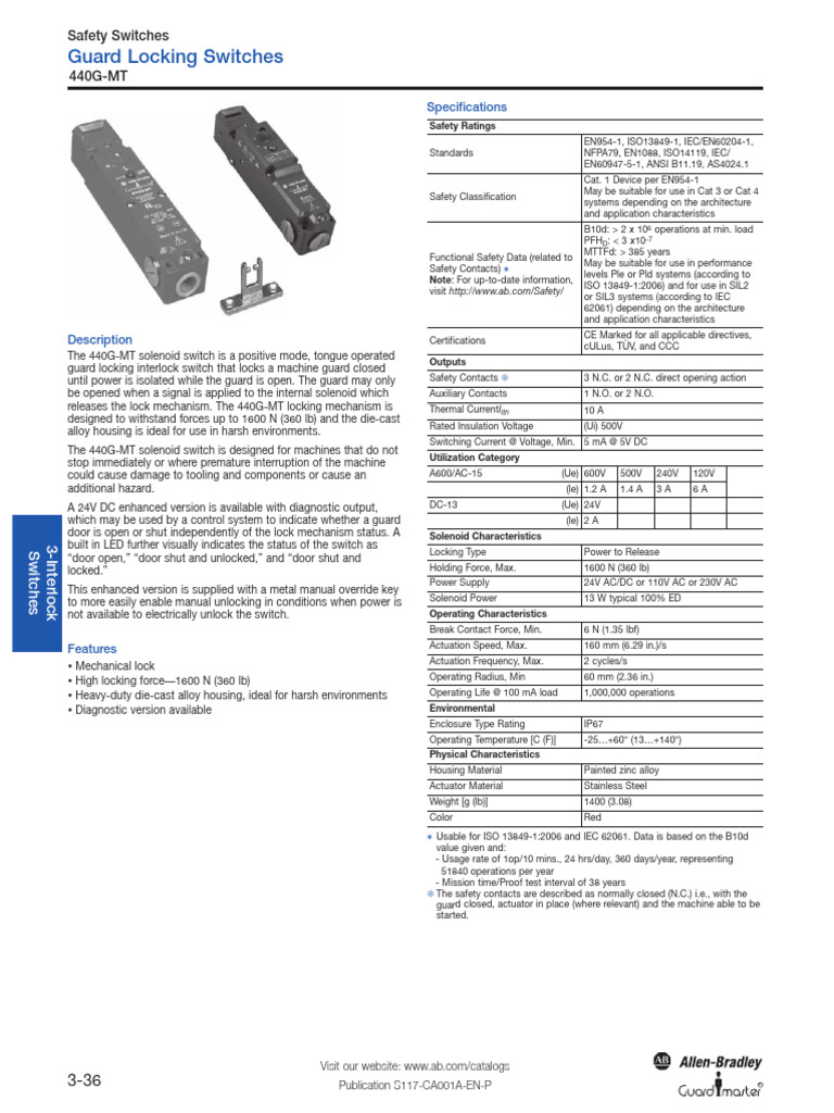 0900766b813dd967 | PDF | Switch | Relay
