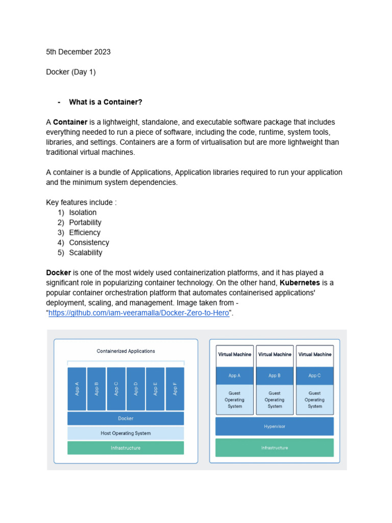 Docker Fundamentals Day 1 1702198839 | PDF | Virtual Machine | Windows Registry