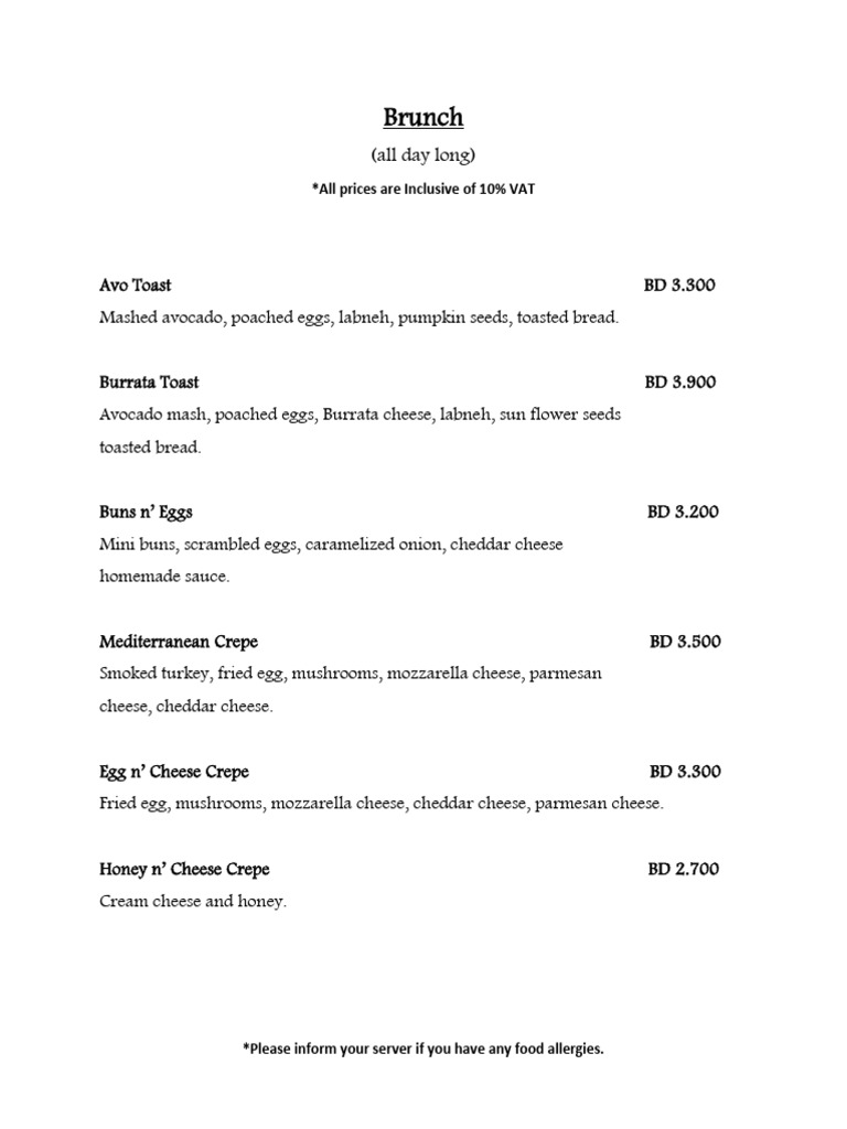 Cocos Menu | PDF | Pasta | Hamburgers