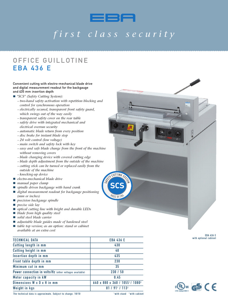 eba_436_E | PDF | Manufactured Goods | Electrical Engineering