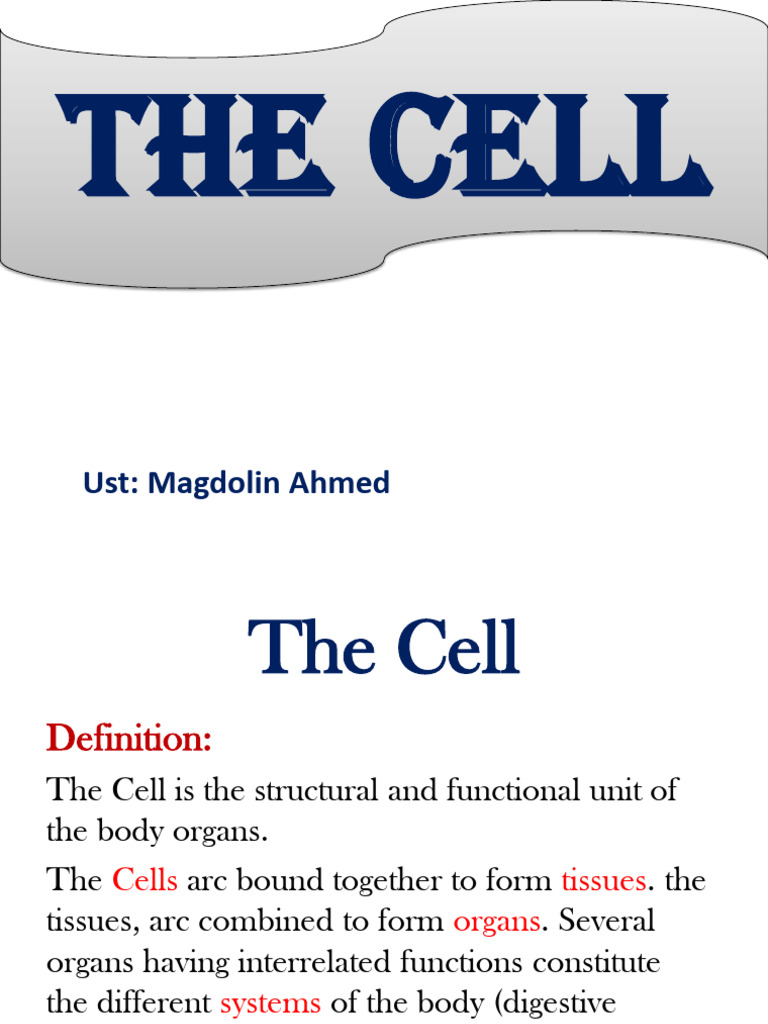 The Cell pdf | PDF | Cell Nucleus | Cell (Biology)