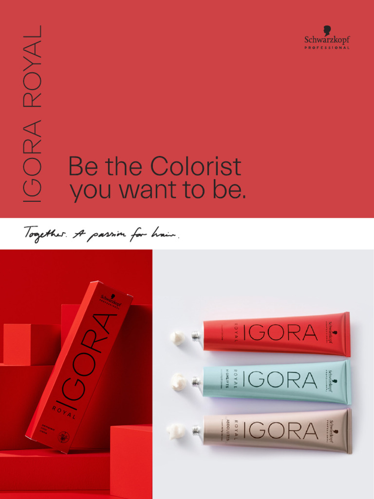 Igora Royal Color Chart Overview | PDF | Brown | Blond