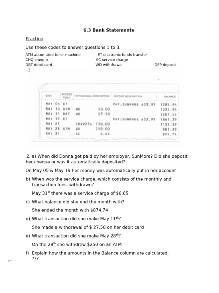 Bank Statements | PDF | Banks | Transaction Account
