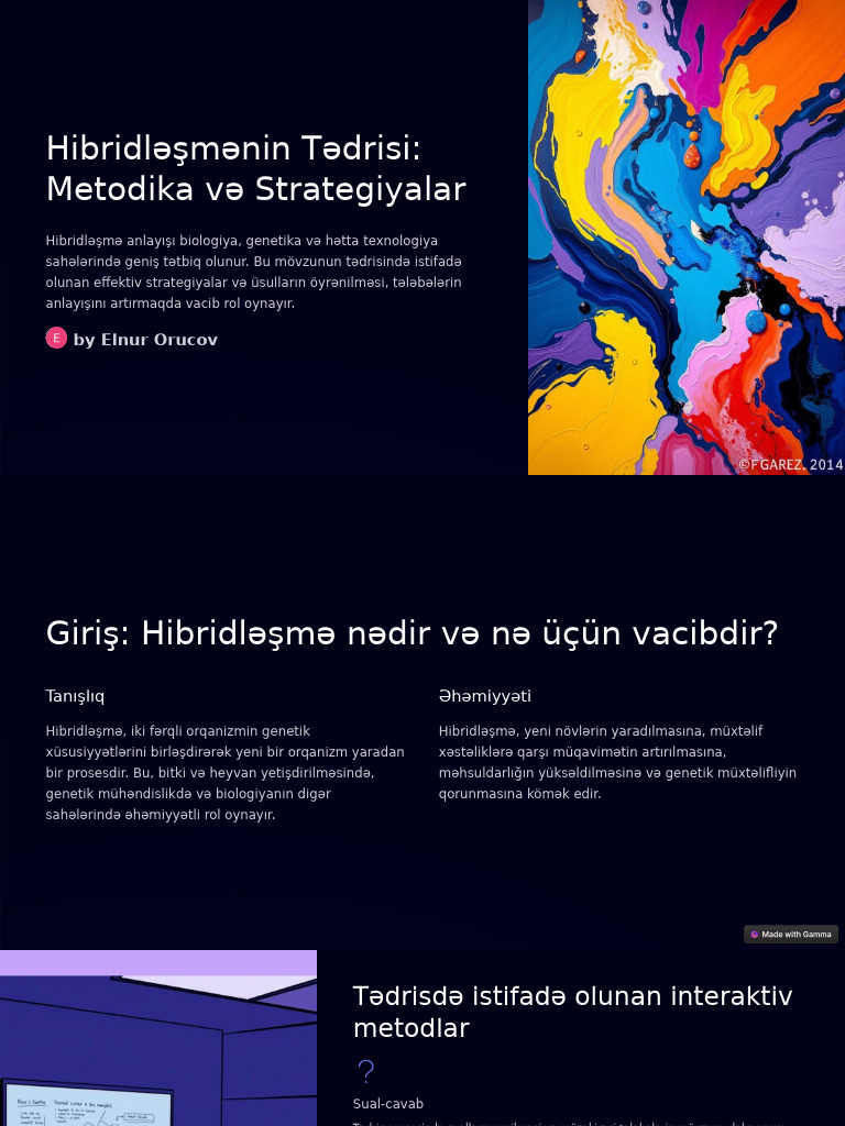 Hibridlesmenin Tedrisi Metodika Ve Strategiyalar | PDF