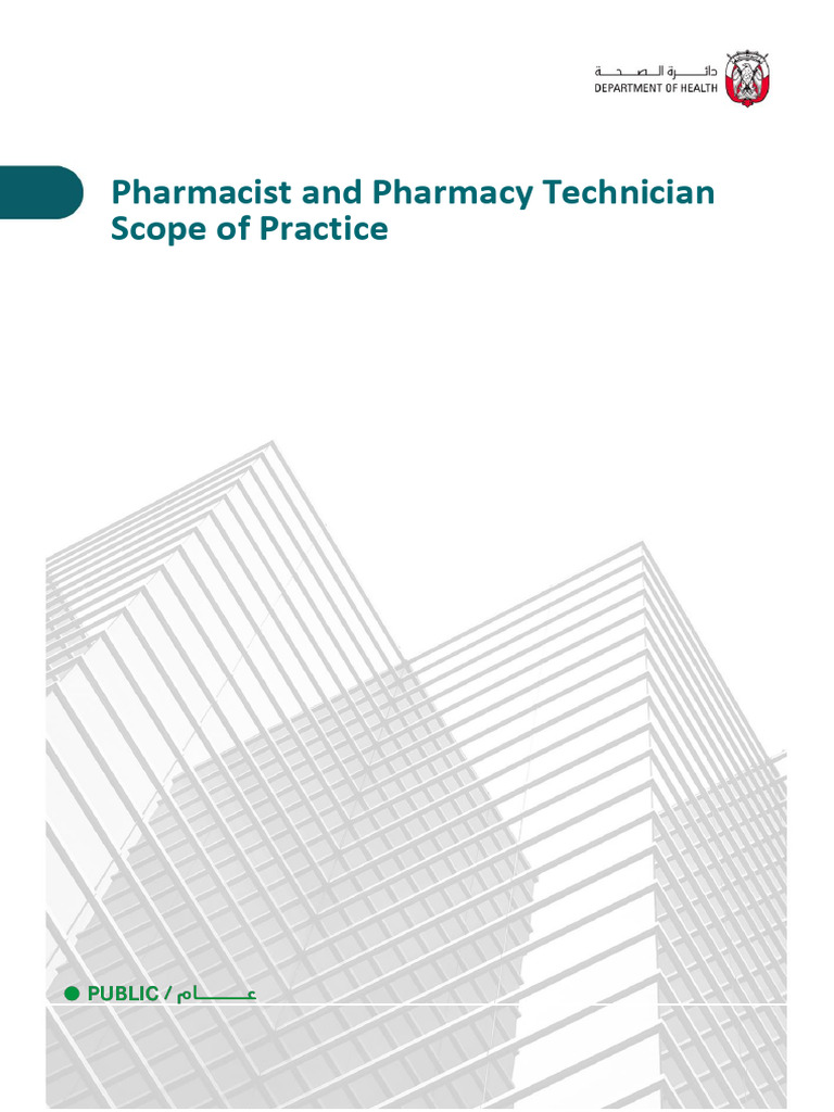 Pharmacy Scope of Practice | PDF | Pharmacy | Pharmacist