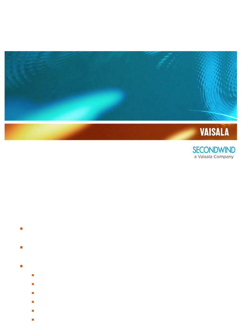 WT 22 1211 F3 1700 Vaisala | PDF