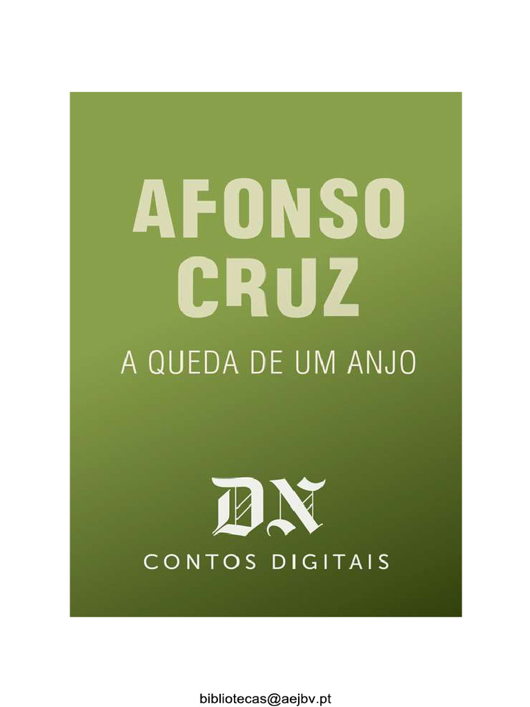 Conto - A Queda de Um Anjo - Afonso Cruz | PDF