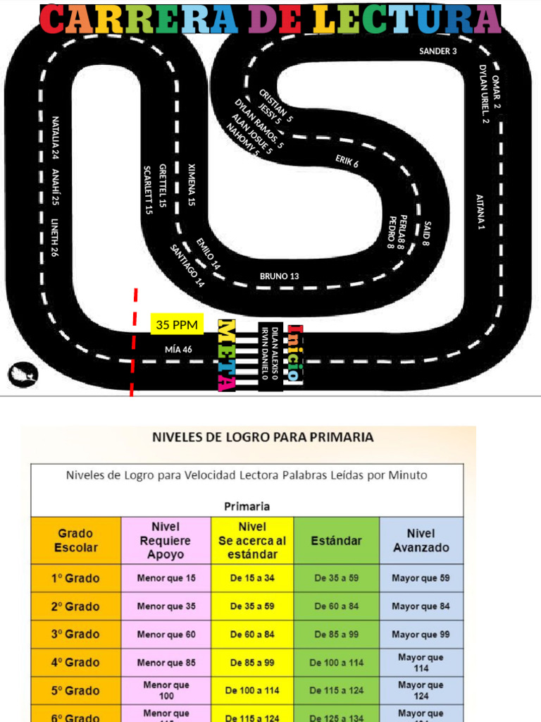 Carrera de Lectura | PDF
