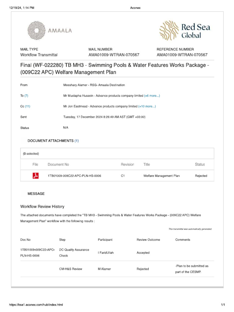 Welfare Management Plan | PDF