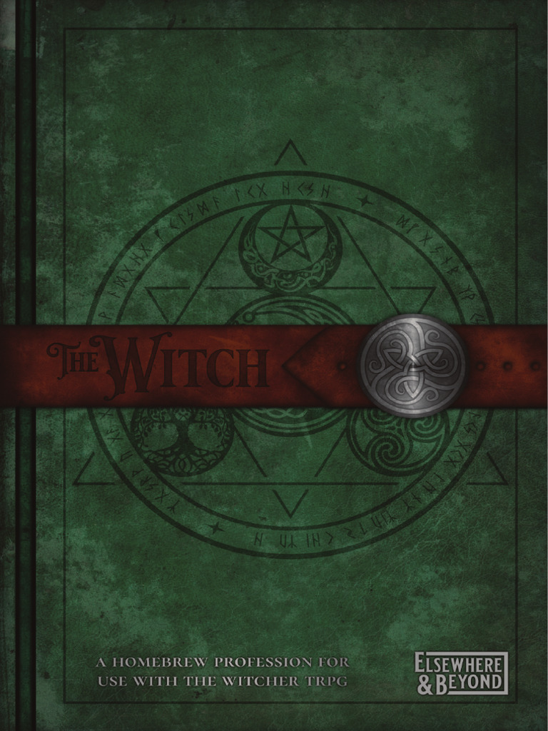 Witch-profession-The Witcher TTRPG PDF | PDF | Witchcraft