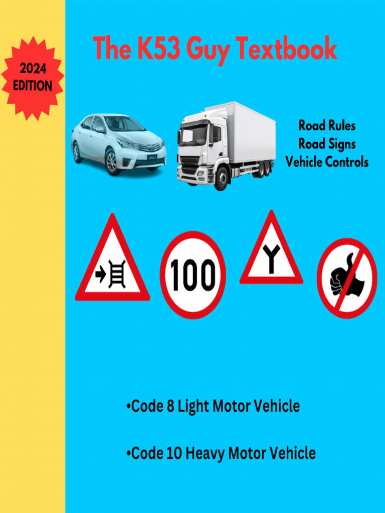 The K53 Guy Textbook (Road Signs) | PDF