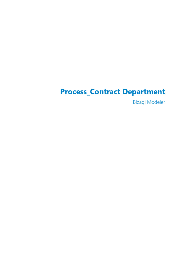 Flujograma_Process_Contract Department_v1 | PDF | Procurement | Supply Chain Management
