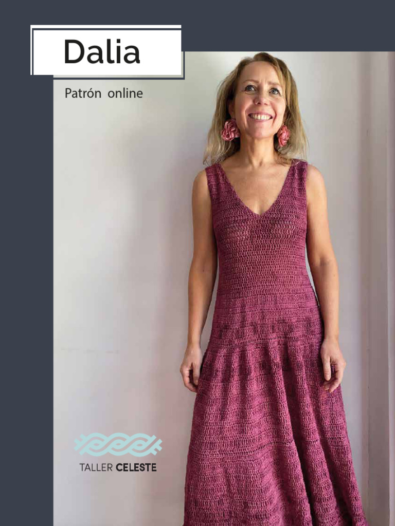 Vestido Dalia | PDF | Tejer | Textiles