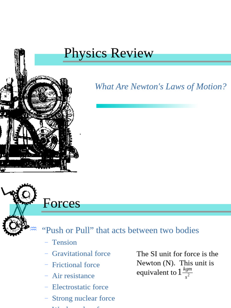 physics_laws | PDF | Force | Friction