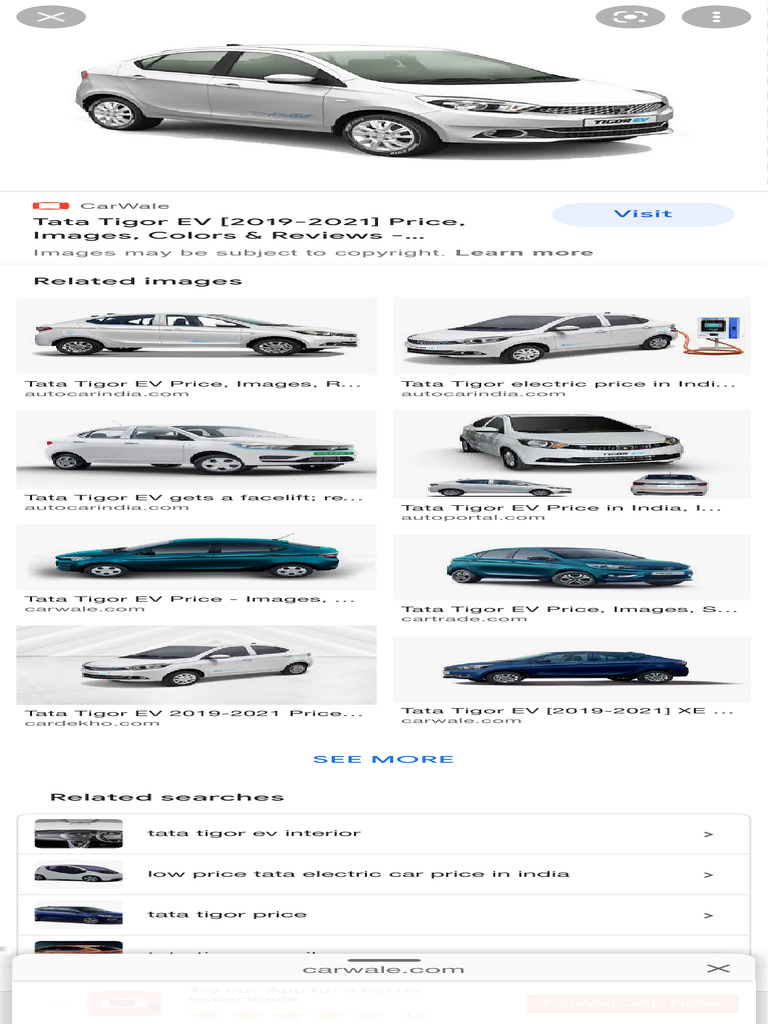 Tigor Ev Price - Google Search | PDF