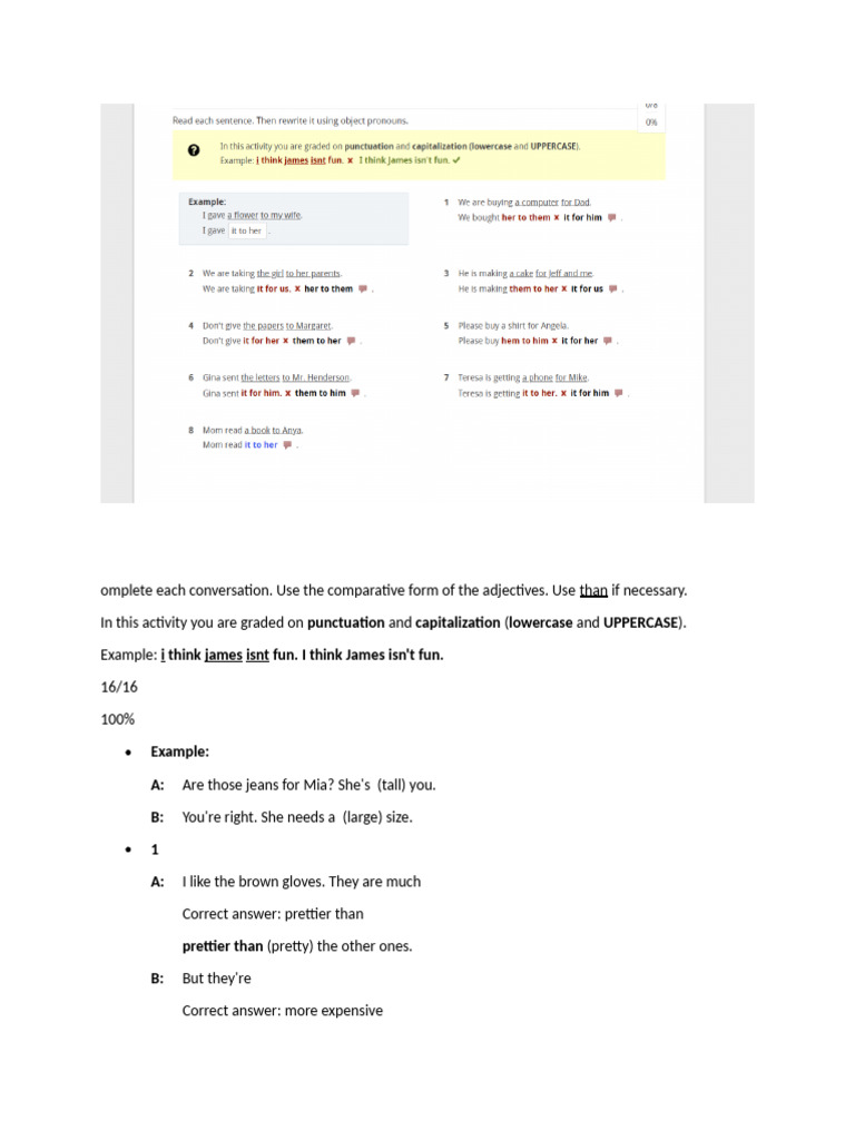 Omplete Each Conversation | PDF | Letter Case | Bargaining