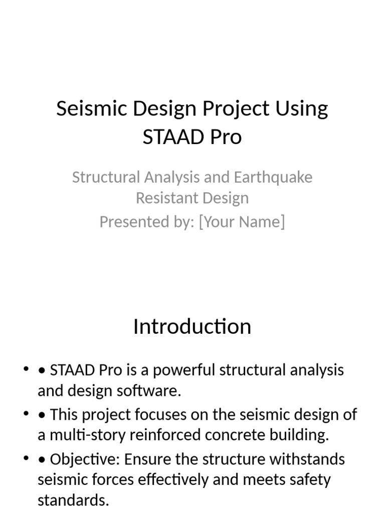 Seismic Design Project | PDF | Structural Analysis | Beam (Structure)