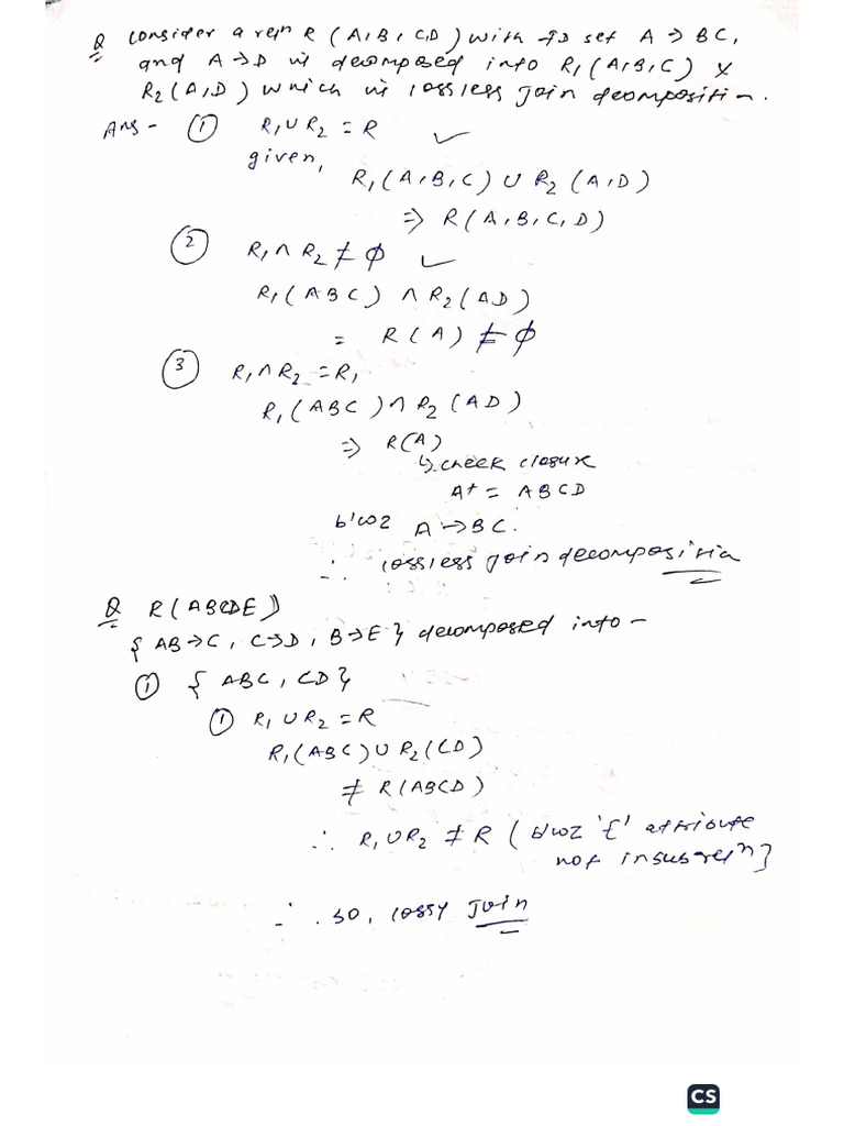 NORMALIZATION PART-2 UNIT3 | PDF