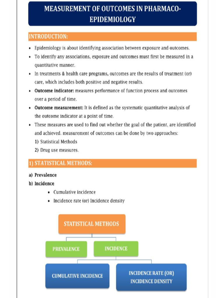 Measurement of Outcomes | PDF