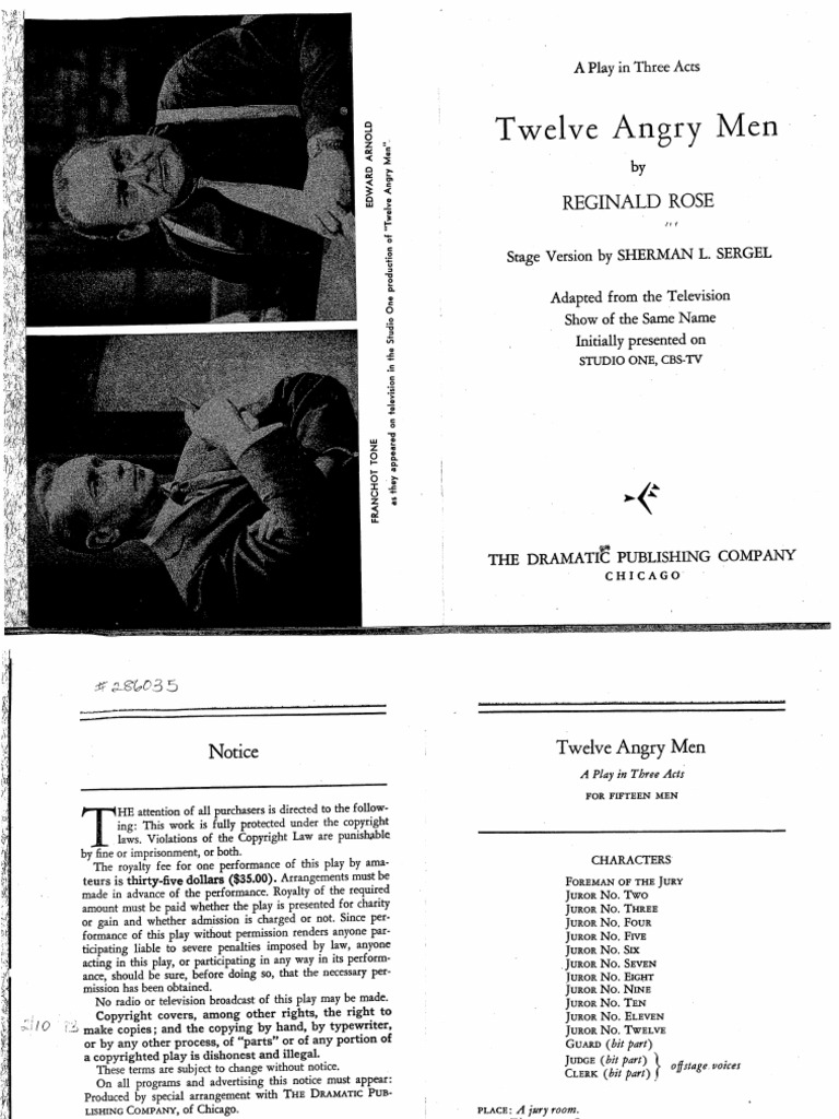 12 Angry Men | PDF