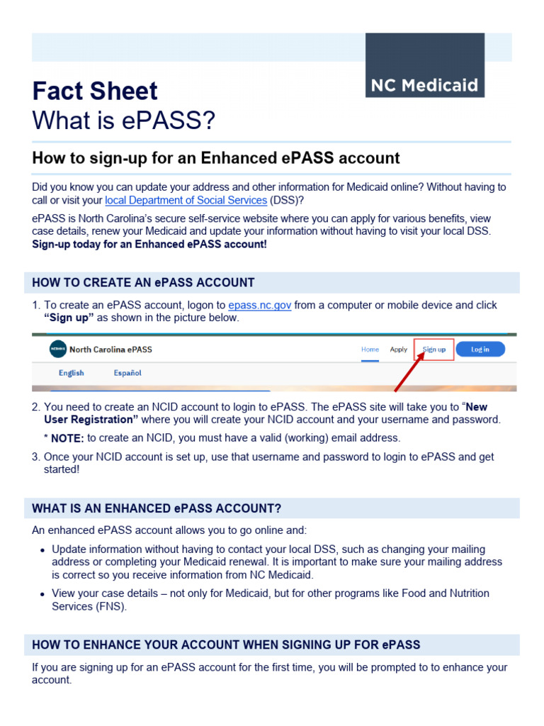 ePASS Fact Sheet_FINAL_20221208 | PDF | Password | Access Control