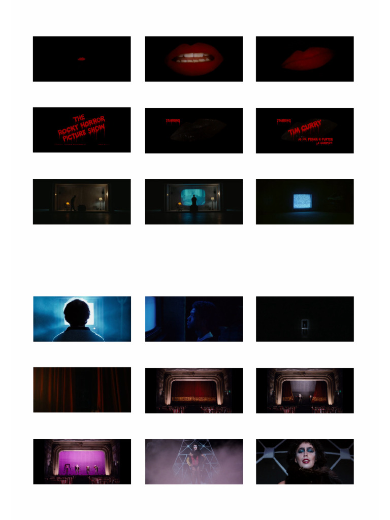 Rocky Horror Storyboard | PDF