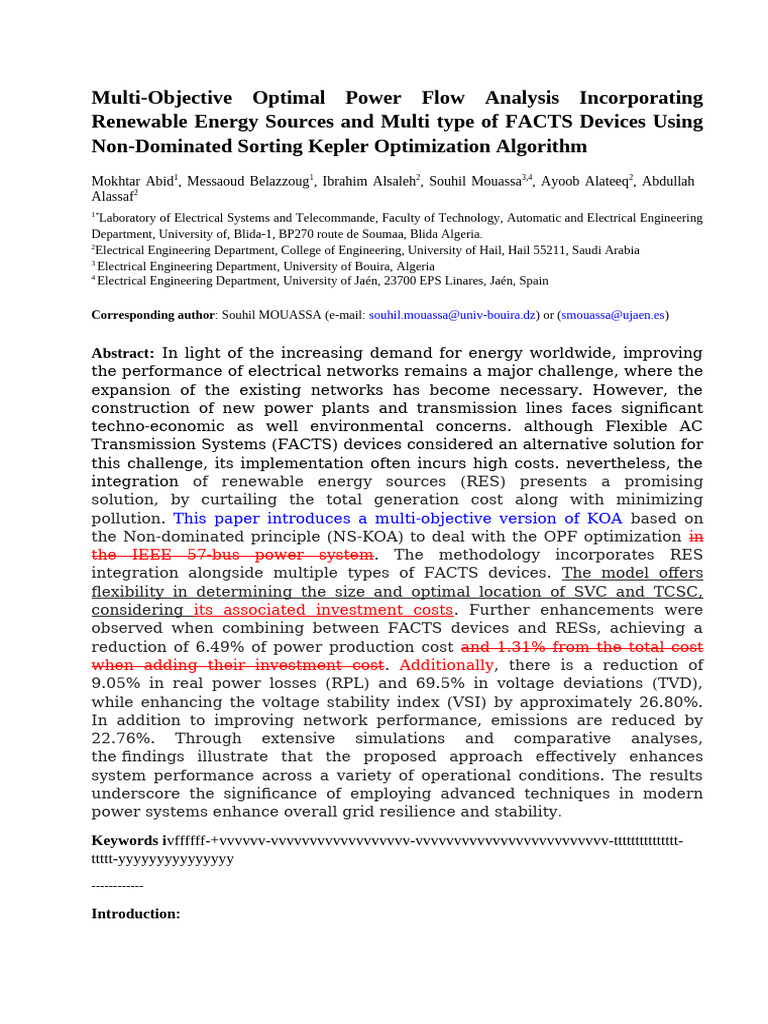 Manuscritp Oussama Juin | PDF | Mathematical Optimization | Orbit