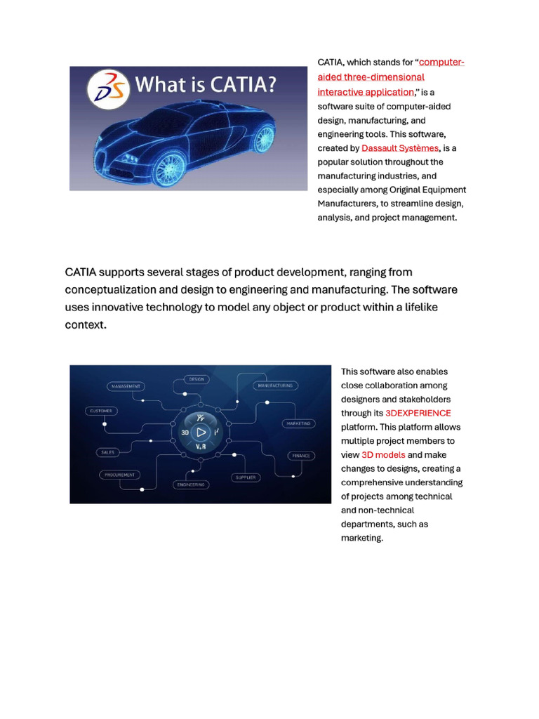 CATIA | PDF