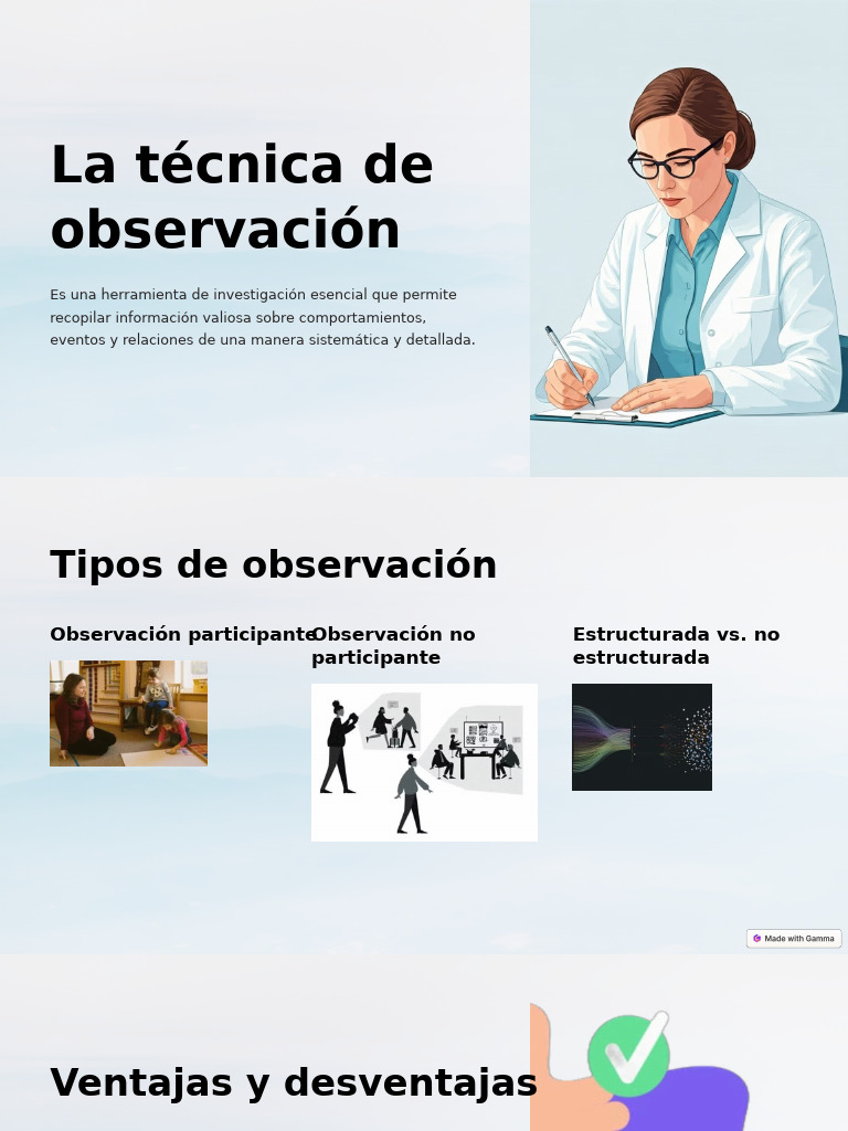 La Tecnica de Observacion | PDF La Tecnica de Observacion | PDF