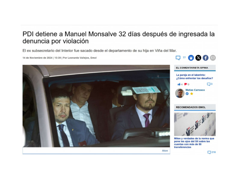Caso Monsalve | PDF