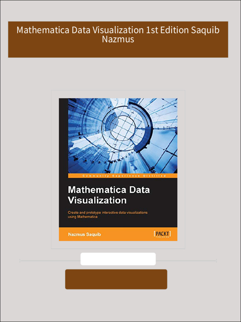 Complete Mathematica Data Visualization 1st Edition Saquib Nazmus PDF For All Chapters | PDF ...