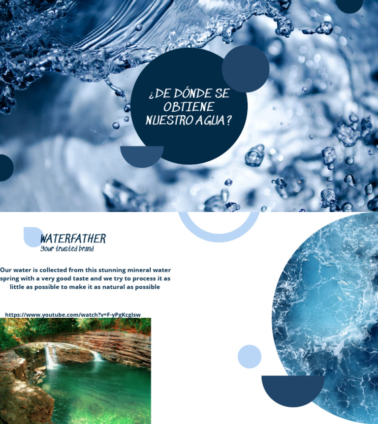 ¿De Dónde Se Obtiene Nuestro Agua | PDF