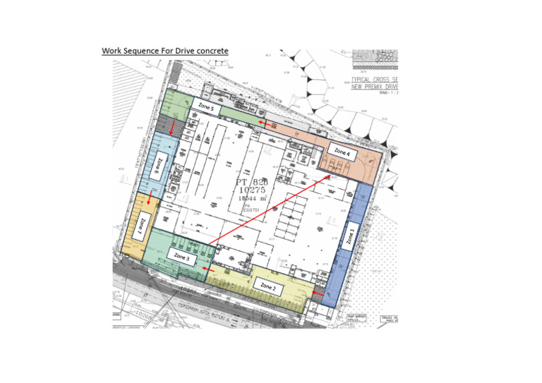 Work Seqeunce For Driveway Concrete | PDF