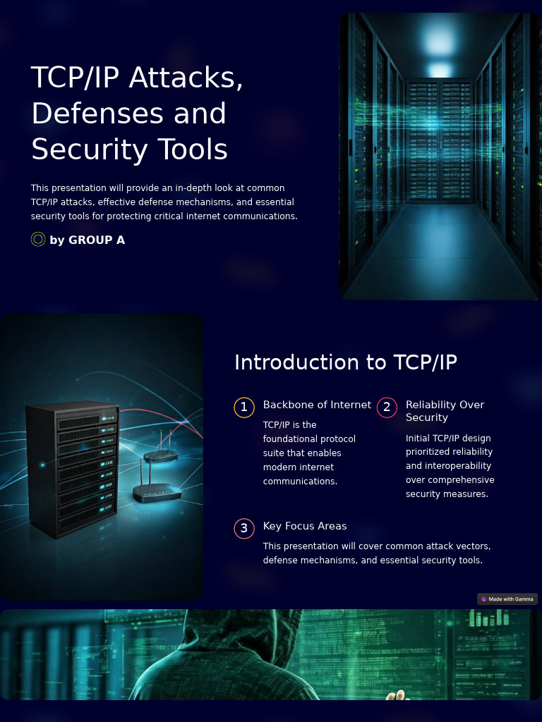 TCP/IP Security: Attacks & Defenses | PDF | Transmission Control ...