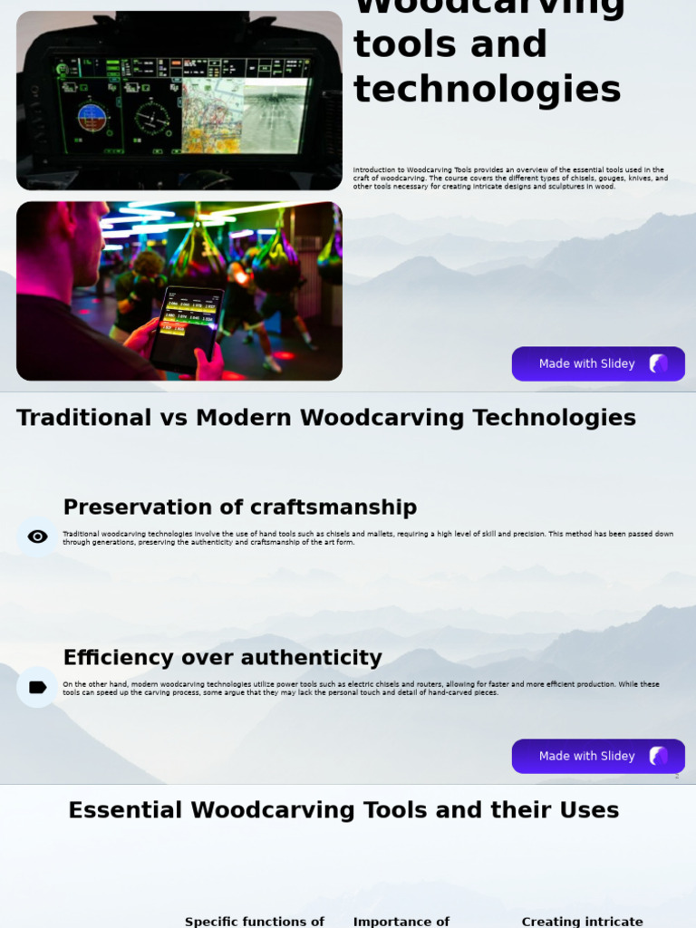 Woodcarving Tools and Technologies | PDF | Wood Carving | Tools