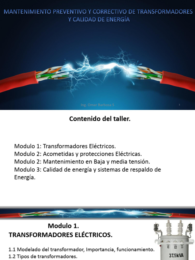 Taller Transformadores | PDF | Corrosión | Transformador