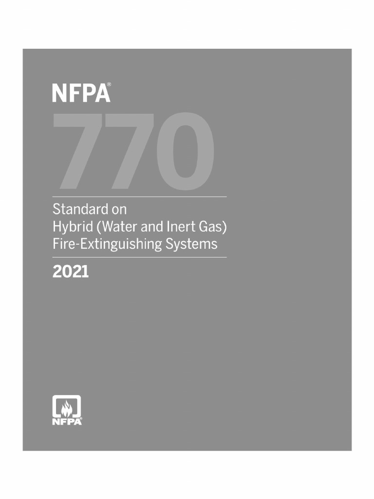 Nfpa 770-2021 | PDF | Valve | Committee