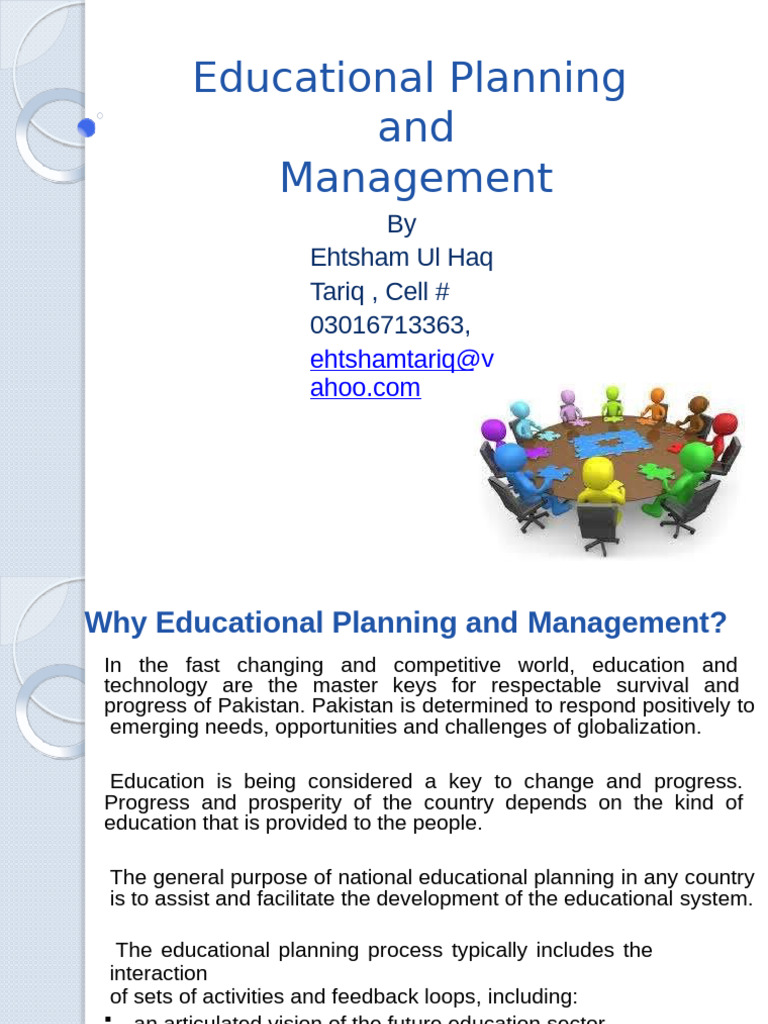 Educational Planning and Management | PDF | Leadership | Policy