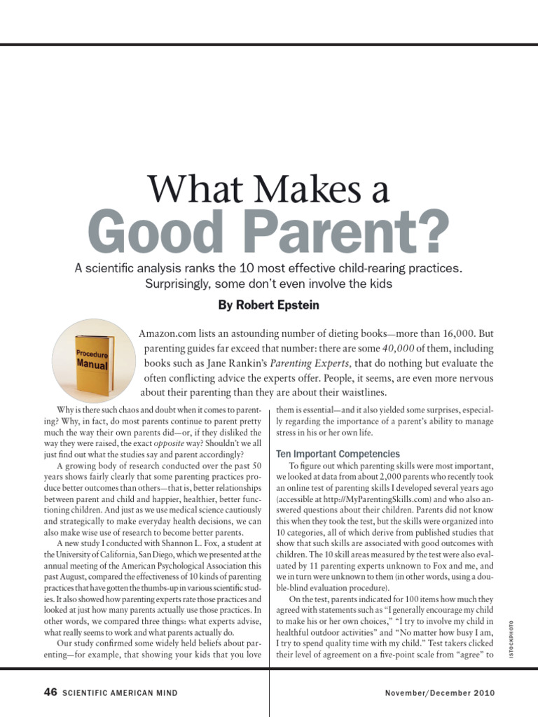 Top 10 Parenting Skills for Success | PDF | Parenting | Psychology