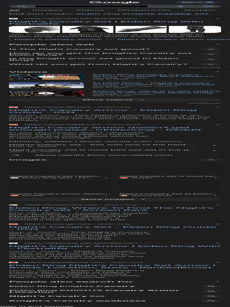 Elden Ring Knights Calvary Set - Google Search | PDF | Military | Armour