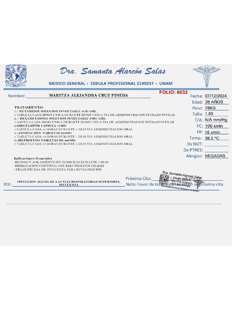 Maritza Alejandra Cruz Pineda - RP | PDF